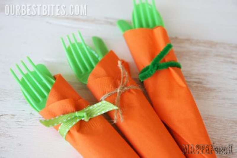 Весёлая упаковка одноразовых столовых приборов для выезда на пикник ...